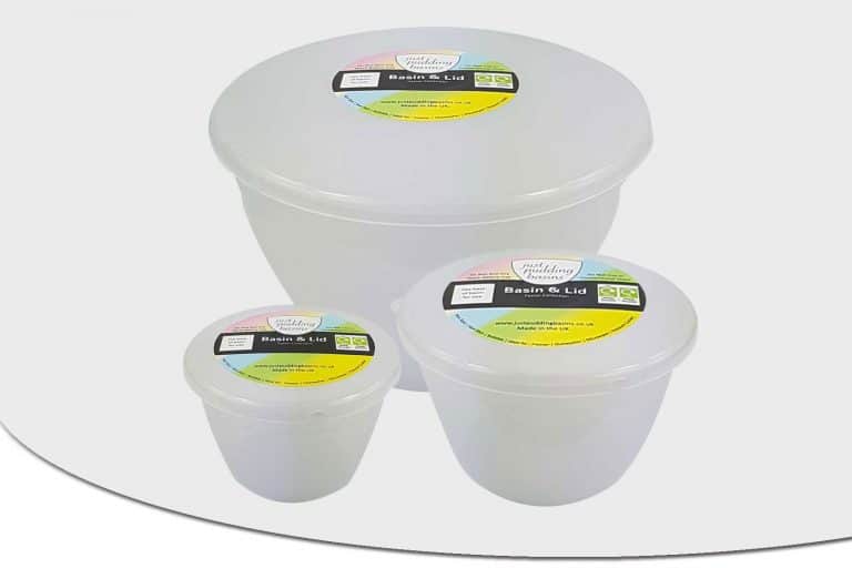 Plastic Pudding Basins In 7 Sizes From 1/4pt To 4 pint