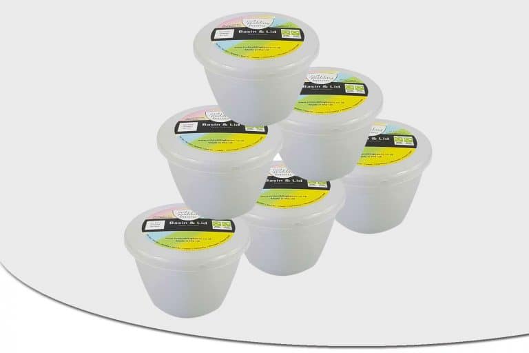 Plastic Pudding Basins In 7 Sizes From 1/4pt To 4 pint